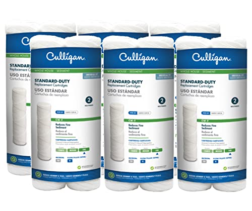 Culligan Sediment Water Filter Replacement Cartridges-2 pk (Pack of 6)