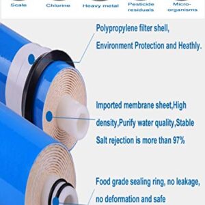 Compatible with HYDRO LOGIC STEALTH RO100 COMPATIBLE THREE FILTER PACK-100 GPD RO MEMBRANE CARBON & SEDIMENT FILTER by CFS