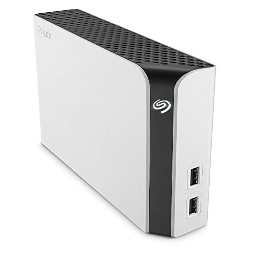 Seagate Game Drive STGG8000400 8 TB Portable Hard Drive - External - White, 4.6 in x 1.6 in x 7.8 in