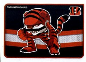 2016 panini stickers #86 cincinnati bengals mascot cincinnati bengals football card