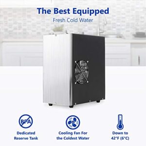 Express Water Universal Water Chiller Water Cooling System for Water Filters – Compatible with Reverse Osmosis Water Filtration Systems – Includes ¼” Quick Connect Set-Up