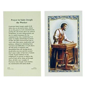 JWG Industries Saint Joseph Home Selling Kit 3 Inch Statue with Instructions and Prayer Card