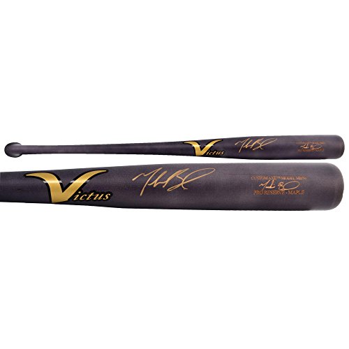 Mookie Betts Los Angeles Dodgers Autographed Victus Gray Game Model Bat - Autographed MLB Bats