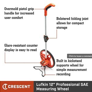 Crescent Lufkin 12" Professional SAE Measuring Wheel - PSMW48N