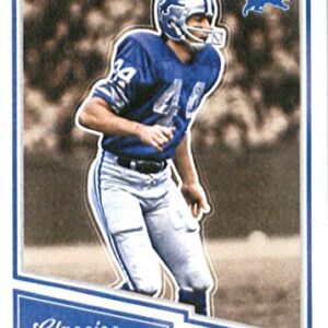 2017 Panini Classic #130 Dick Lebeau Detroit Lions Football Card