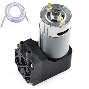 vacuum pump 12v mini diaphragm air compressor with silicone tube