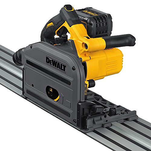 DEWALT FLEXVOLT 60V MAX* Circular Saw, 6-1/2-Inch, Cordless TrackSaw Kit (DCS520T1)