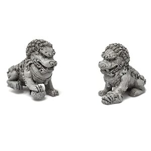 miniature fairy garden mini foo dog stakes #17625