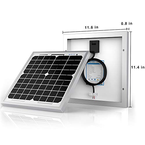 PowerECO 10W Monocrystalline Solar Panel 12V Off-Grid (10W)