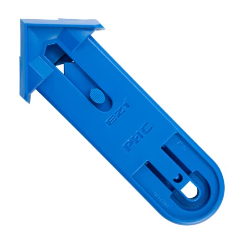 Pacific Handy Cutter EZ1 Ambidextrous Spring Back Safety Cutter, Self-Retracting Box Cutter