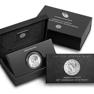 2017 P Liberty Silver Medal 225th Anniversary American Liberty Silver Medal Silver Medal Not Graded US Mint DCAM