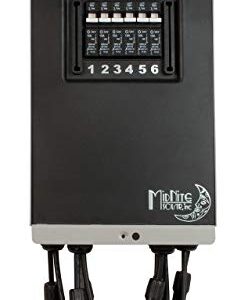 MidNite Solar MNPV6-MC4-LV Pre-Wired Combiner 3R with six 15 amp Circuit Breakers Included