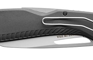 Gerber Gear Gear SharkBelly Knife - 3.25" Serrated Edge Folding Knife - EDC Gear and Equipment - Grey