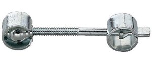 richelieu hardware bp5162g adjustale countertop fastener 4-in (102 mm) zinc finish (pack of 2)