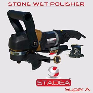 Stadea SWP105K Stone Concrete Countertop Grinder Polisher Wet Stone 4" Concrete Polishing Kit