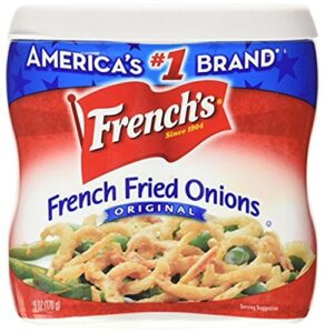 french's original french fried onions-3 (three) 6oz cans3