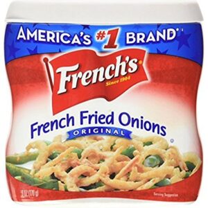 French's ORIGINAL French Fried Onions-3 (three) 6oz cans3