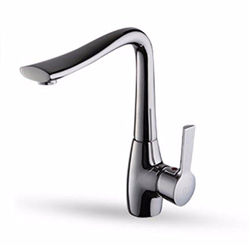 SJQKA-High end kitchen faucet, all copper hot and cold water tap, rotatable sink, wash basin faucet