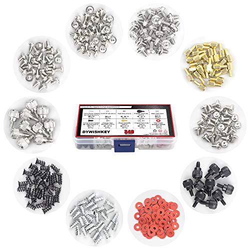 DYWISHKEY Computer Screws Standoffs Set Assortment Kit, 340 PCS