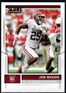 football nfl 2017 score rookies #374 joe mixon rc