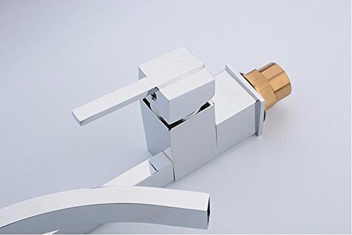 SJQKA-All copper style wrench tap, single basin faucet, creative hot and cold double use U faucet