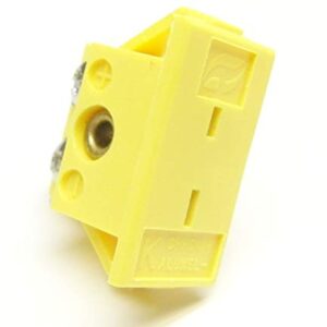 Panel Mount k-Type thermocouple Miniature Jack Socket for Miniature thermocouple Connector Plug