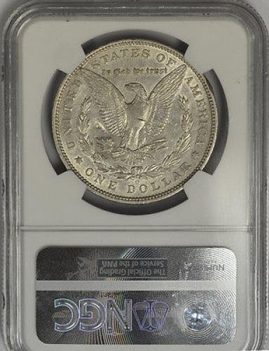 1895 O Morgan Silver Dollar, NGC AU Details. New Orleans Mint. Rare! - NFL Autographed Miscellaneous Items