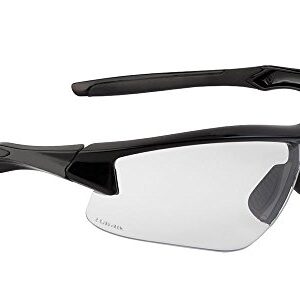 Howard Leight by Honeywell Uvex Acadia Shooting Glasses with Uvextreme Plus Anti-Fog Lens Coating, Clear Lens (R-02214)