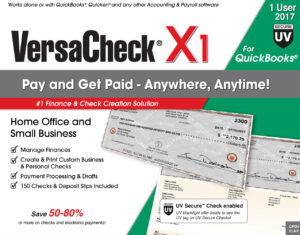 versacheck x1 for quickbooks uv secure 2017