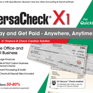 VersaCheck X1 for QuickBooks UV Secure 2017