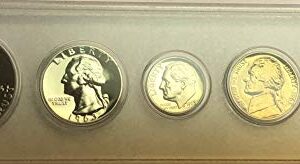 1963 P US Mint in hard plastic case Proof