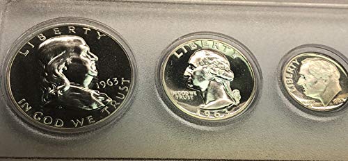 1963 P US Mint in hard plastic case Proof