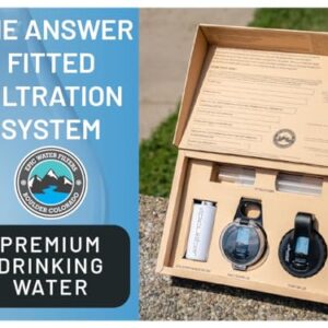 Epic Water Filters The Answer | Water Bottle Filter System Compatible with Hydro Flask/Yeti/Iron Flask/Simple Modern/Hydro Cell | USA Made Filter Removes 99.9% of Tap Water Contaminants