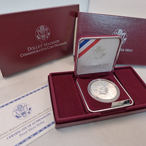 1999 P Commemorative Coin Program Dolley Madison Proof