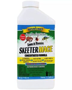 skeeter mace natural outdoor mosquito and pest control concentrate - 40oz