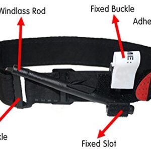 Tourniquet: Combat Medical Tourniquet, Emergency Tourniquets, Military Tourniquet for First Aid, Bleeding Control, Hemorrhage Control, School Training, Severe Emergencies or Occluding Blood Flow