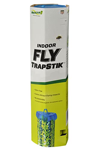 RESCUE! Fly TrapStik – Indoor Hanging Fly Trap - 9 Pack