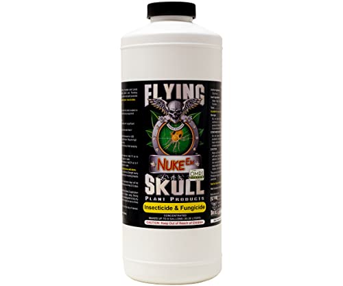 Flying Skull Plant Products Nuke Em Insecticide Fungicide - 1 Quart