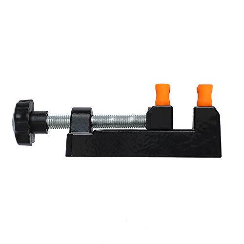 Z-COLOR Mini Flat Clamp Table Jaw Bench Clamp Mini Drill Press Vice Opening Parallel Table Vise DIY Sculpture Craft Carving Tool