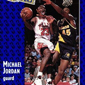 1991-92 Fleer #220 Michael Jordan Basketball Card - League Leaders