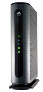 motorola mb8600 docsis 3.1 cable modem - approved for comcast xfinity, cox, and charter spectrum, supports cable plans up to 1000 mbps | 1 gbps ethernet port