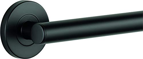 Delta Faucet 41824-BL Contemporary Decorative ADA Grab Bar, 24", Matte Black