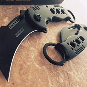 TAC-FORCE Spring Assisted G'Store Opening Knives Black KARAMBIT CLAW Rescue Pocket Knife 6 product ratings