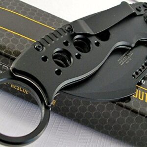 TAC-FORCE Spring Assisted G'Store Opening Knives Black KARAMBIT CLAW Rescue Pocket Knife 6 product ratings