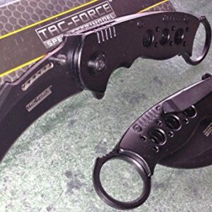 TAC-FORCE Spring Assisted G'Store Opening Knives Black KARAMBIT CLAW Rescue Pocket Knife 6 product ratings