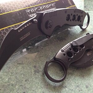 TAC-FORCE Spring Assisted G'Store Opening Knives Black KARAMBIT CLAW Rescue Pocket Knife 6 product ratings