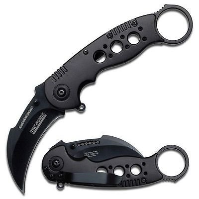 TAC-FORCE Spring Assisted G'Store Opening Knives Black KARAMBIT CLAW Rescue Pocket Knife 6 product ratings