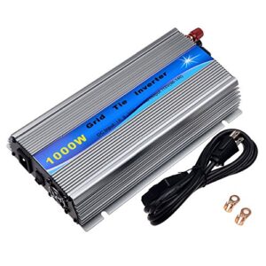 y&h 1000w grid tie inverter stackable mppt pure sine wave dc30-45v solar input ac90-140v output for 24v 30v 36v pv panel