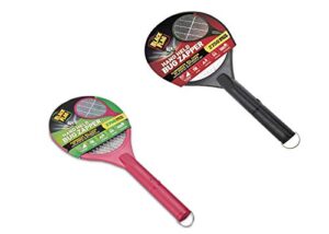 black flag handheld bug zapper - 2-pack, 1 black and 1 pink