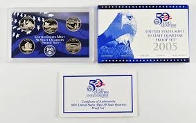 2005 s us proof set state quarters proof